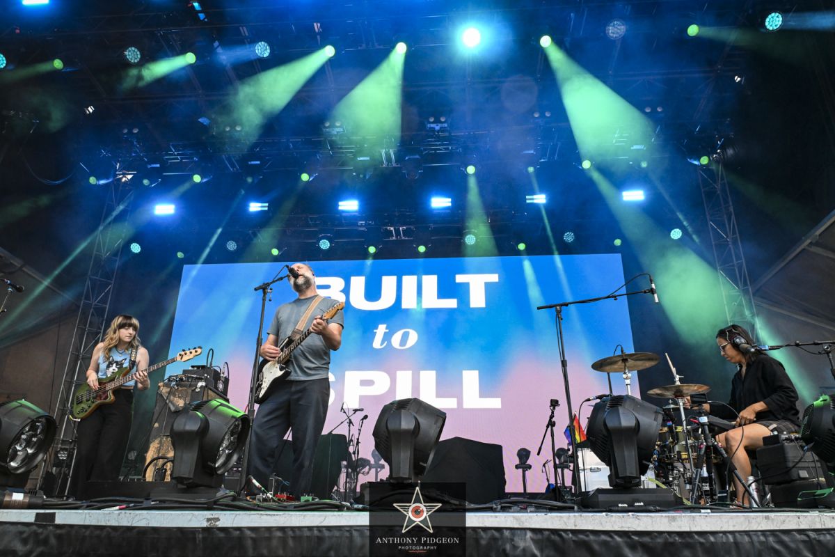Built to Spill on the Captain Pabst Stage at Day 2 of Project Pabst ...