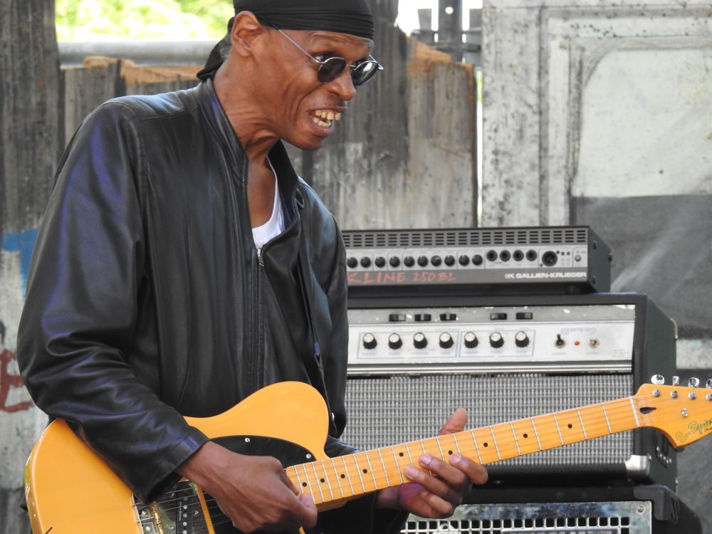 Lloyd Allen at the Safeway Waterfront Blues Festival on 6/30/2017 - Photos