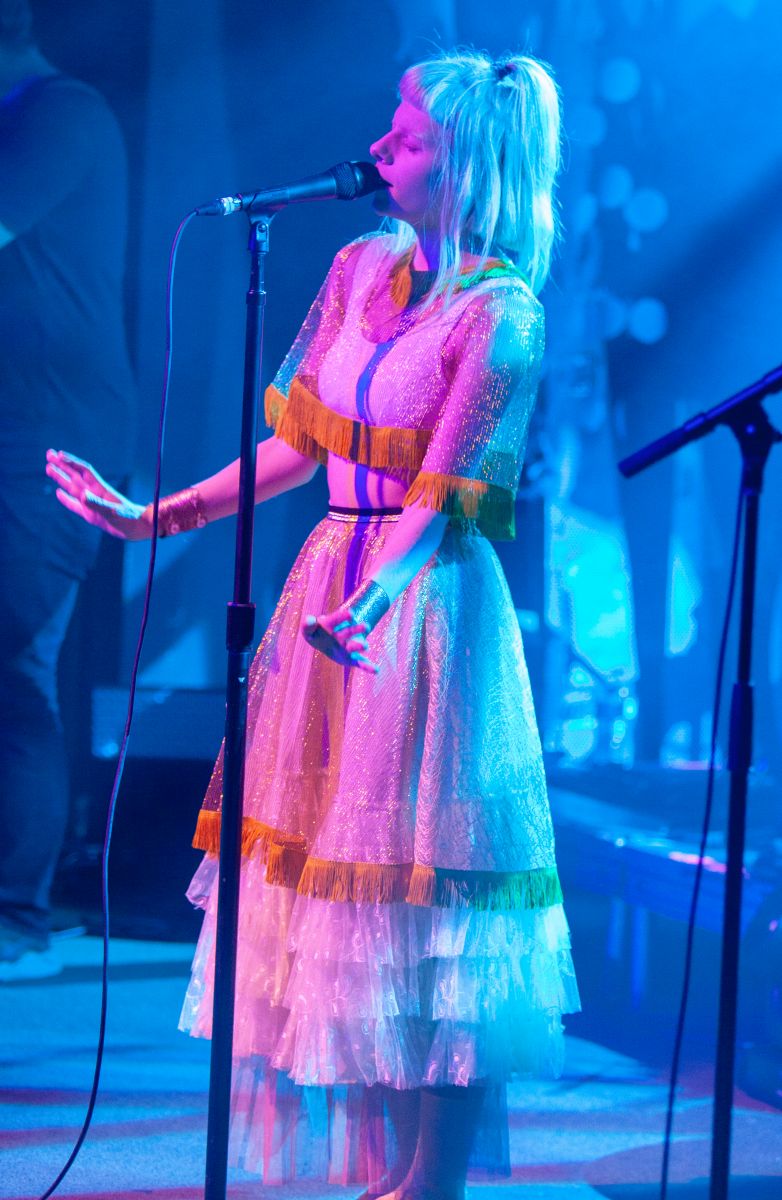 Aurora at the Wonder Ballroom on 2/15/19 / Photos/review