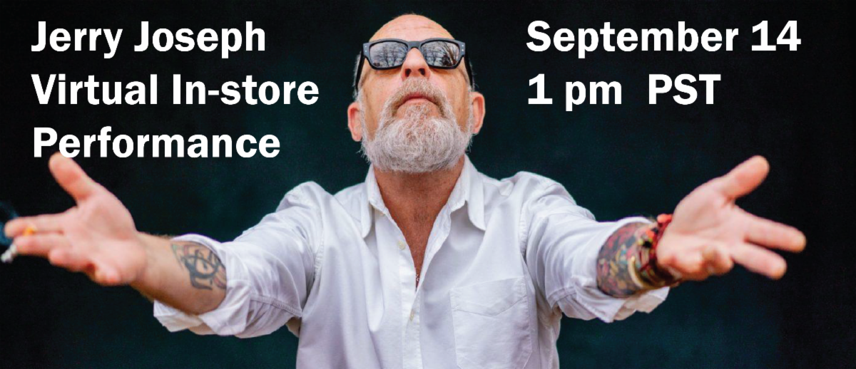 Jerry Joseph: Live music returns to Music Millennium Monday, September 14