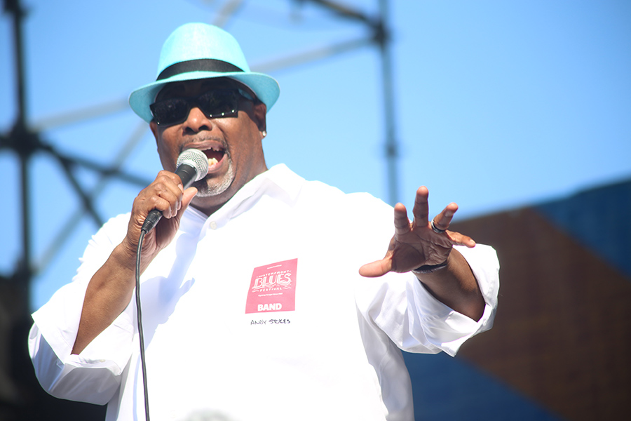 Andy Stokes & The Brothers in Black at Waterfront Blues Festival, July ...
