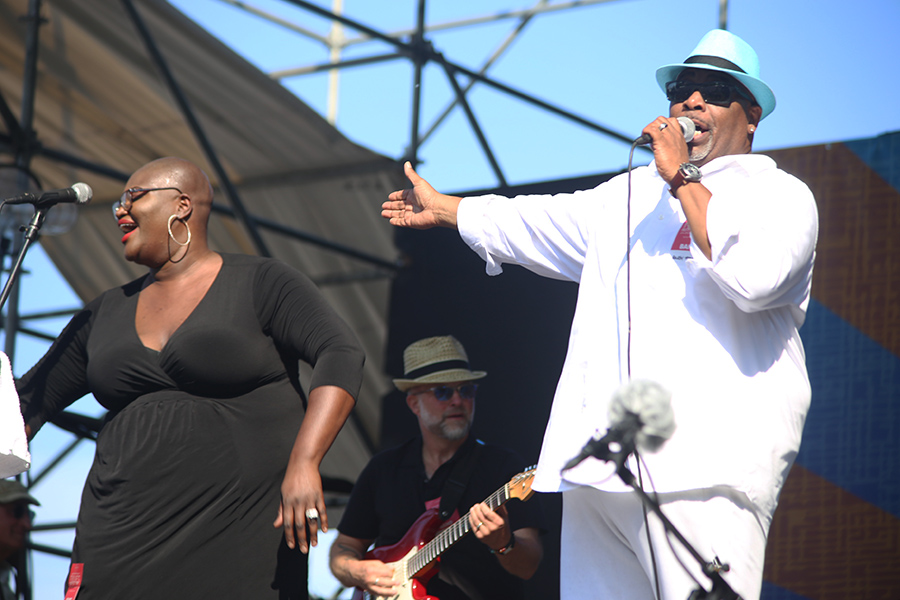 Andy Stokes & The Brothers in Black at Waterfront Blues Festival, July ...