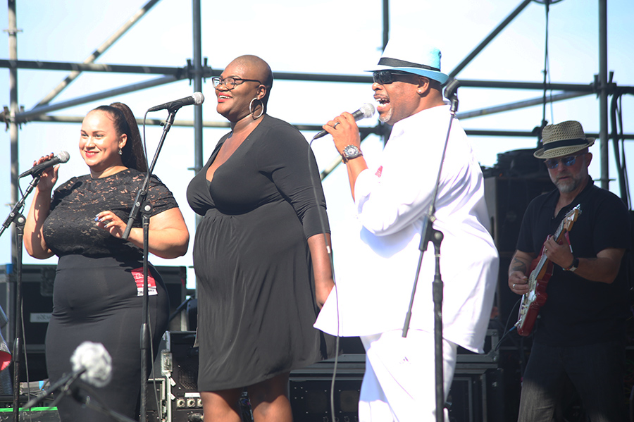 Andy Stokes & The Brothers in Black at Waterfront Blues Festival, July ...