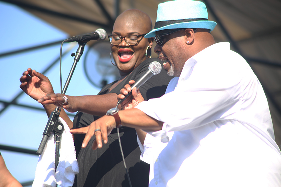 Andy Stokes & The Brothers in Black at Waterfront Blues Festival, July ...