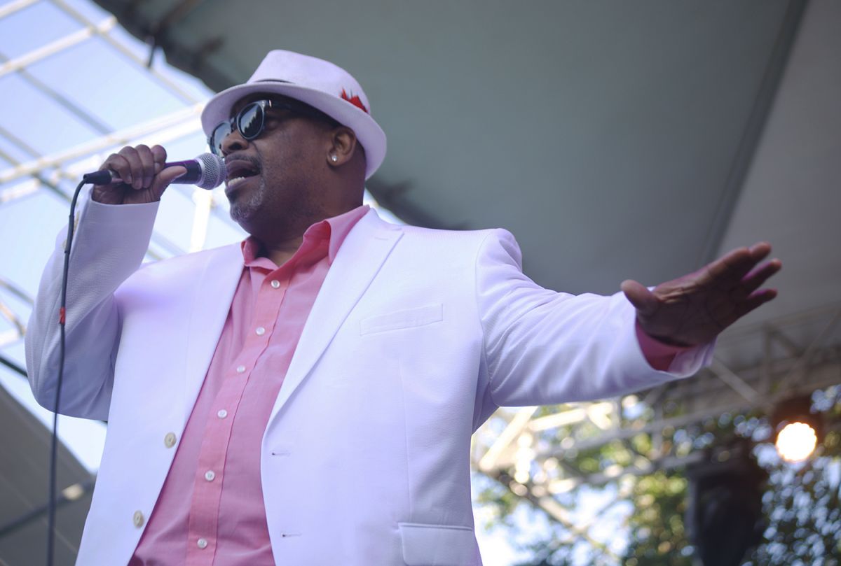 Andy Stokes at Waterfront Blues Festival on 7/04/2022 - Photos