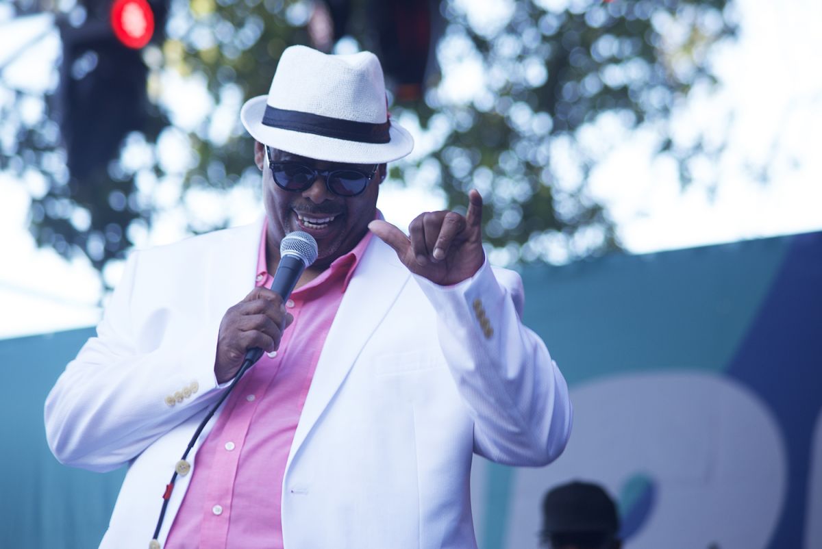Andy Stokes at Waterfront Blues Festival on 7/04/2022 - Photos