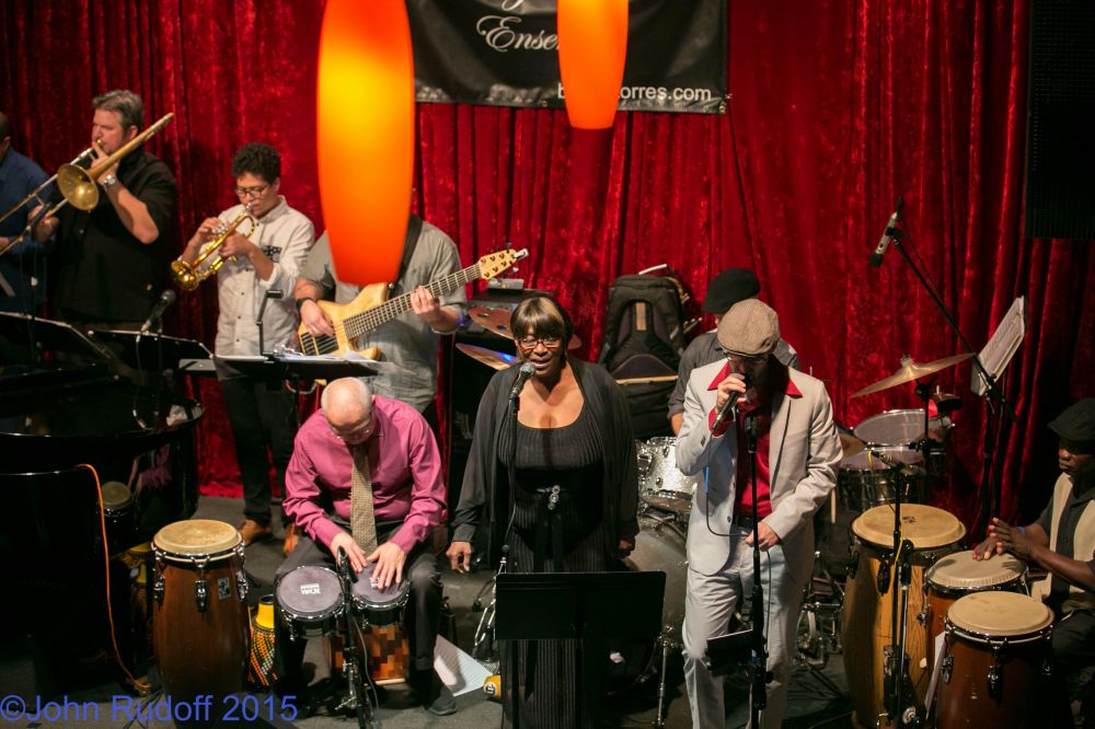 Bobby Torres Ensemble with Claudia Lennear at Jimmy Mak's on 10/17/2015 ...