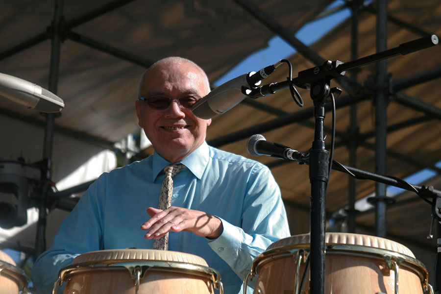 Bobby Torres at the Safeway Waterfront Blues Festival on 07/01/2016 ...