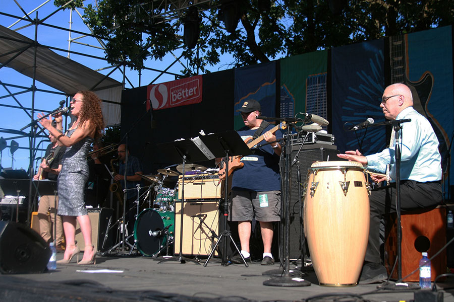 Bobby Torres at the Safeway Waterfront Blues Festival on 07/01/2016 ...