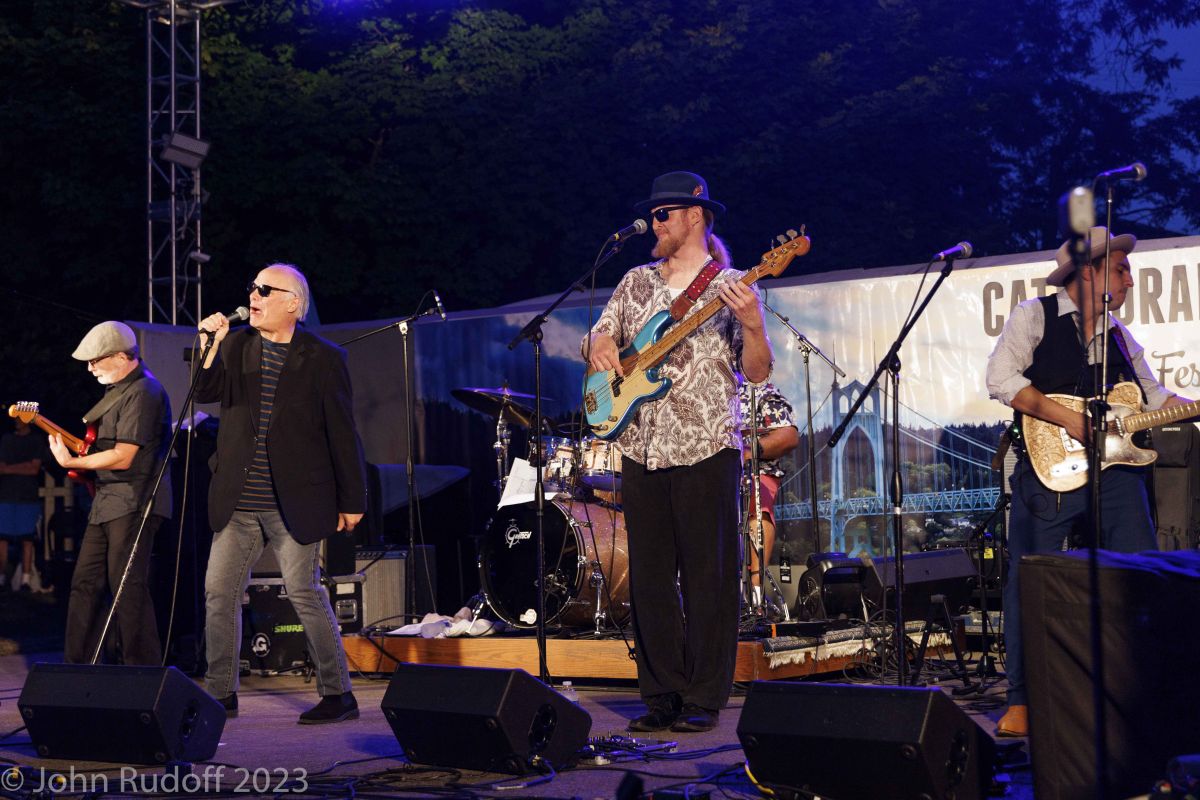 Cathedral Park Jazz Festival, Curtis Salgado Band, Friday 2023-7-14 ...