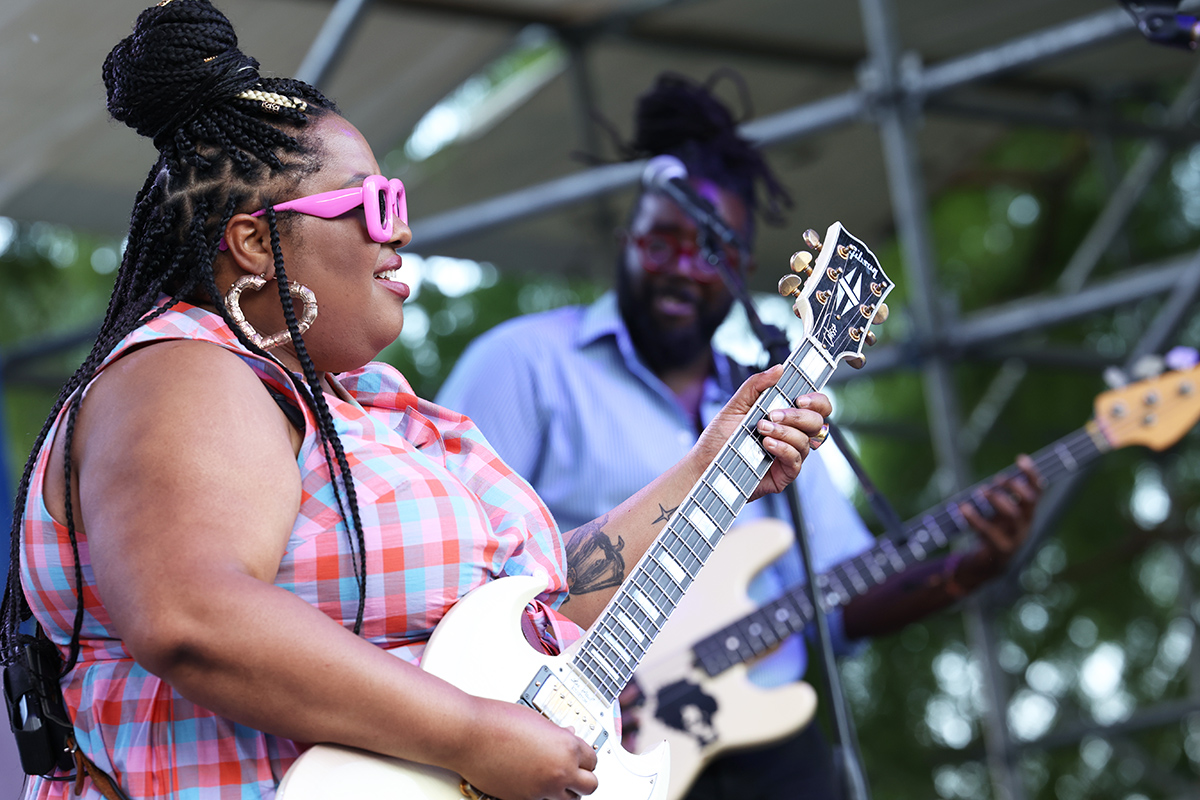 Celisse at Waterfront Blues Festival on 7/3/2023 - Photos