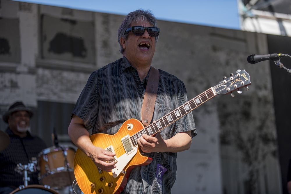 Chris Cain at Safeway Waterfront Blues Festival 7/3/2017 - photos