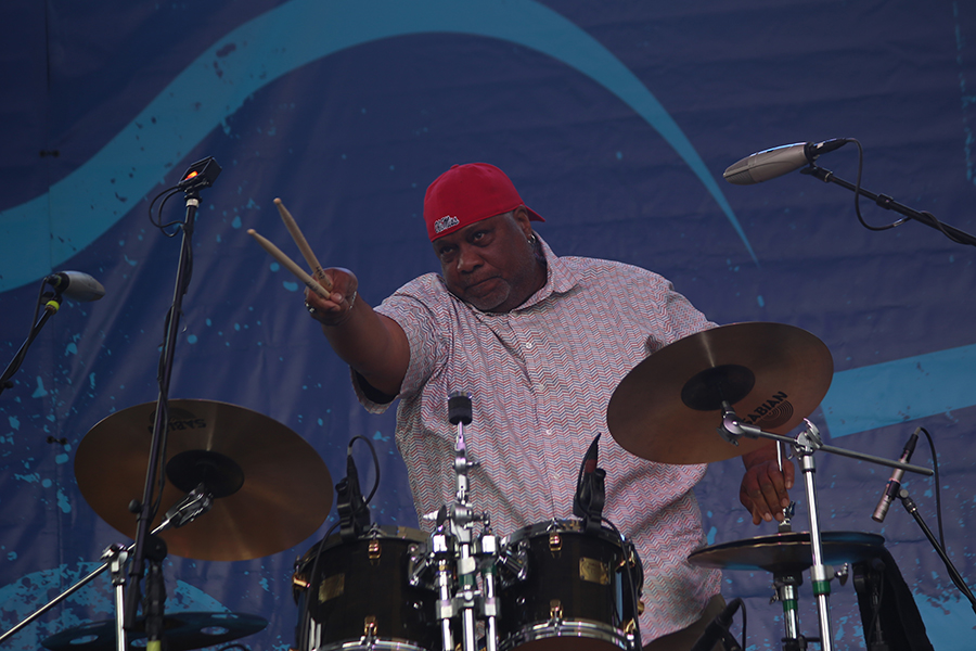 Christone "Kingfish" Ingram at Waterfront Blues Festival on July 7 2019 ...