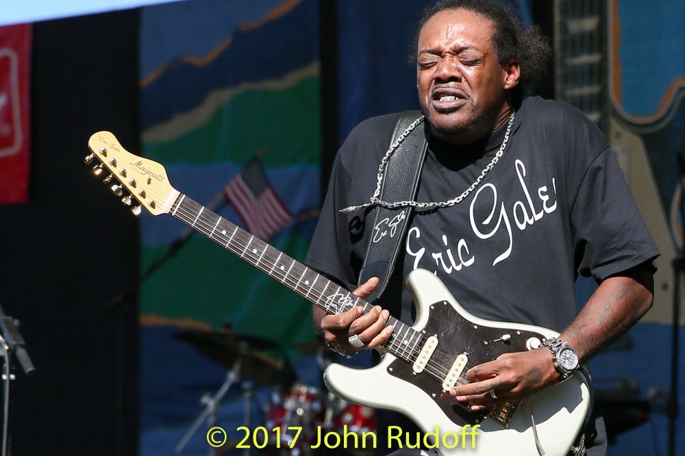Eric Gales Band at the Safeway Waterfront Blues Festival on 7/1/2017 ...
