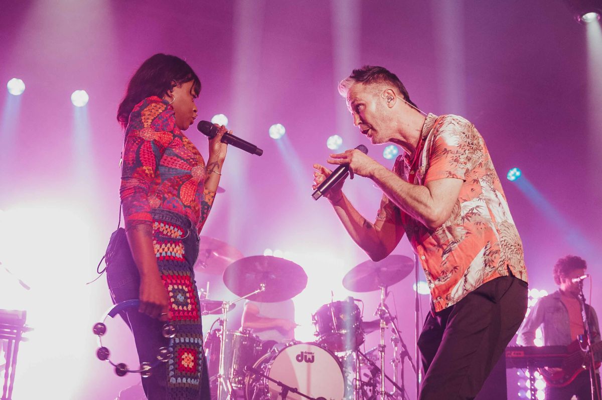 Fitz and the Tantrums with Sammy Rash at Roseland Theater on 01/21/2023 ...