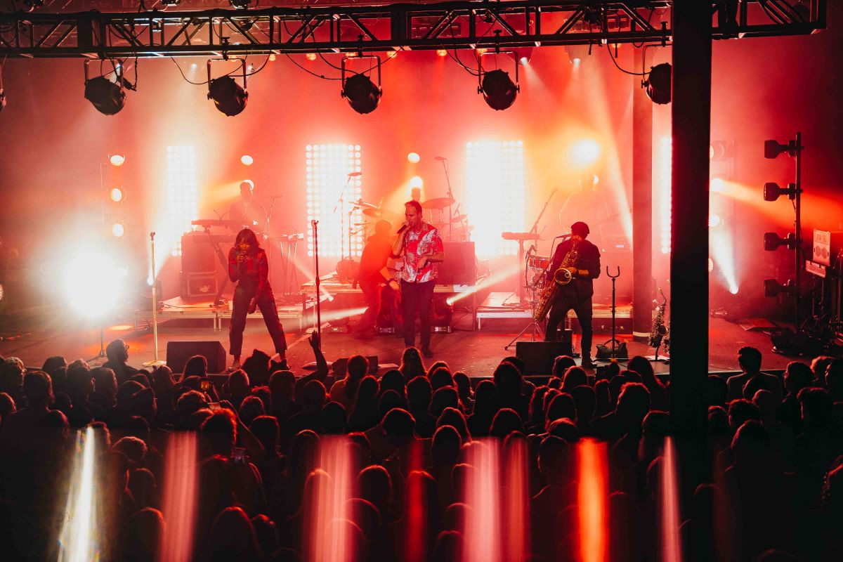 Fitz and the Tantrums with Sammy Rash at Roseland Theater on 01/21/2023 ...