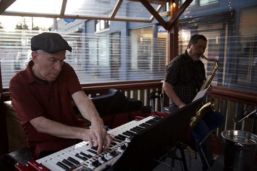 Louis Pain and Renato Caranto at Vino Veritas on 04/15/21 - Photos