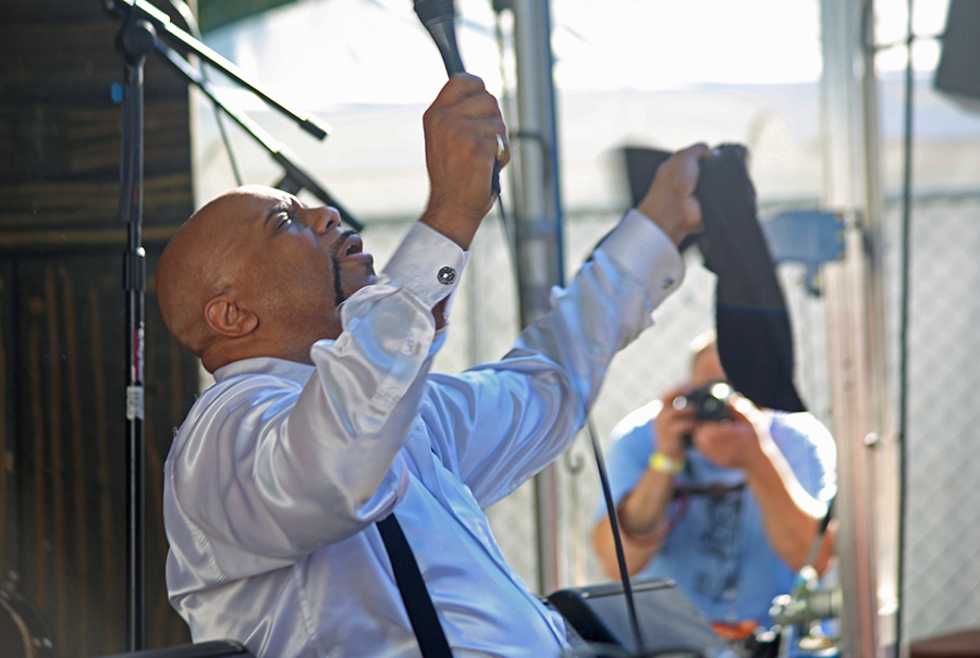 Marcel Smith at Waterfront Blues Festival, July 7 2018 - Photos