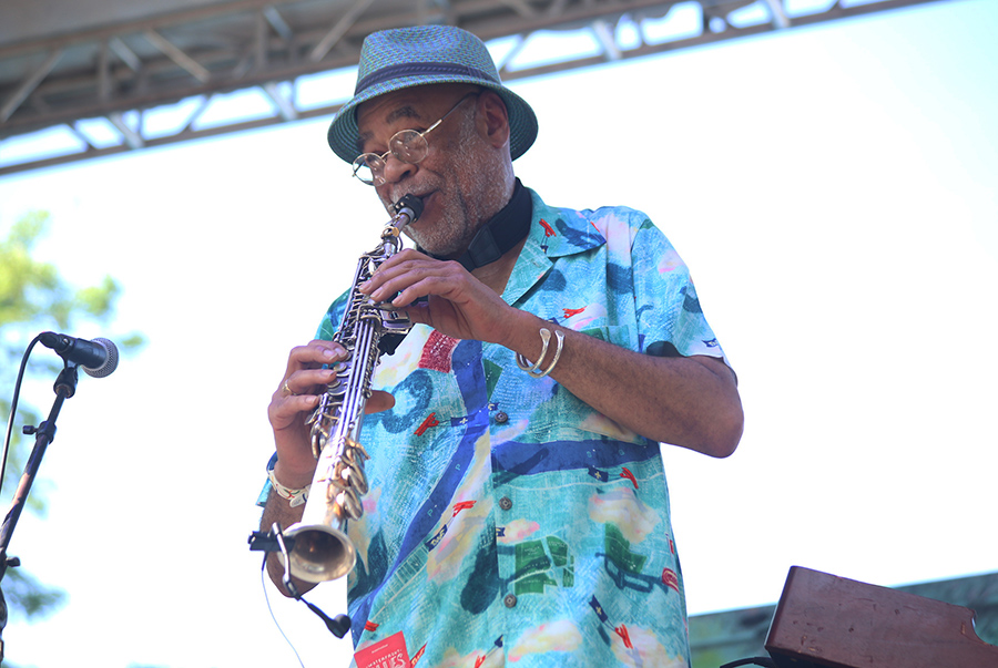 Reggie Houston's B' Swingsters at Waterfront Blues Festival, July 4 ...