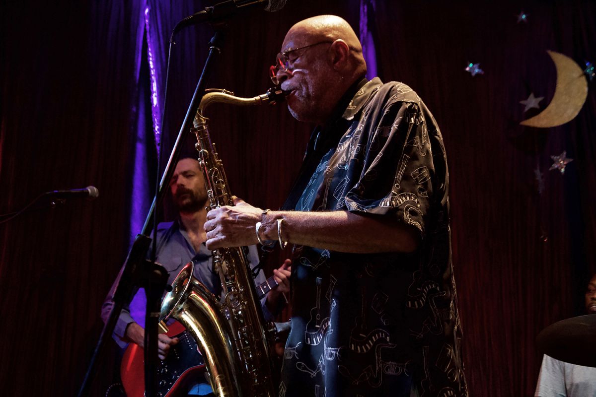 Reggie Houston and friends at the Laurelthirst Public House on 8/17 ...