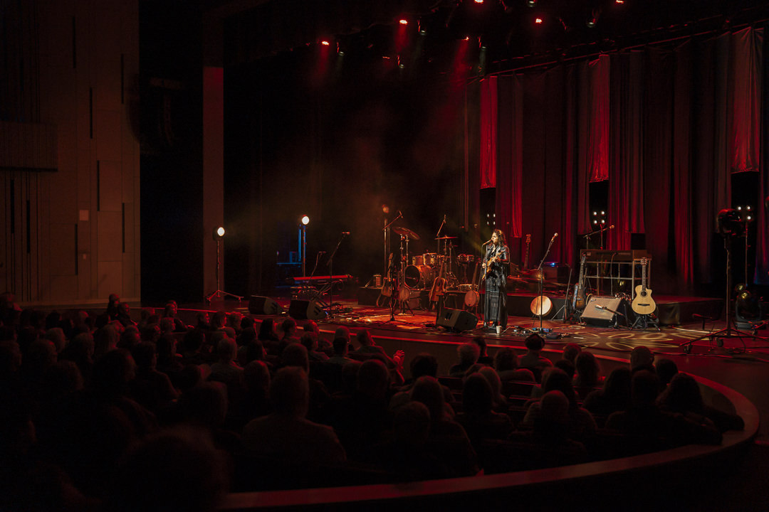 Rhiannon Giddens and Charly Lowry at Patricia Reser Center of the Arts ...