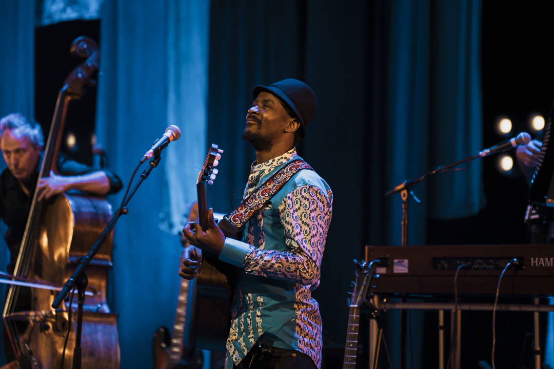 Rhiannon Giddens and Charly Lowry at Patricia Reser Center of the Arts ...