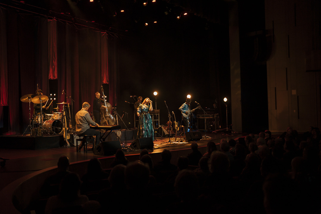 Rhiannon Giddens and Charly Lowry at Patricia Reser Center of the Arts ...