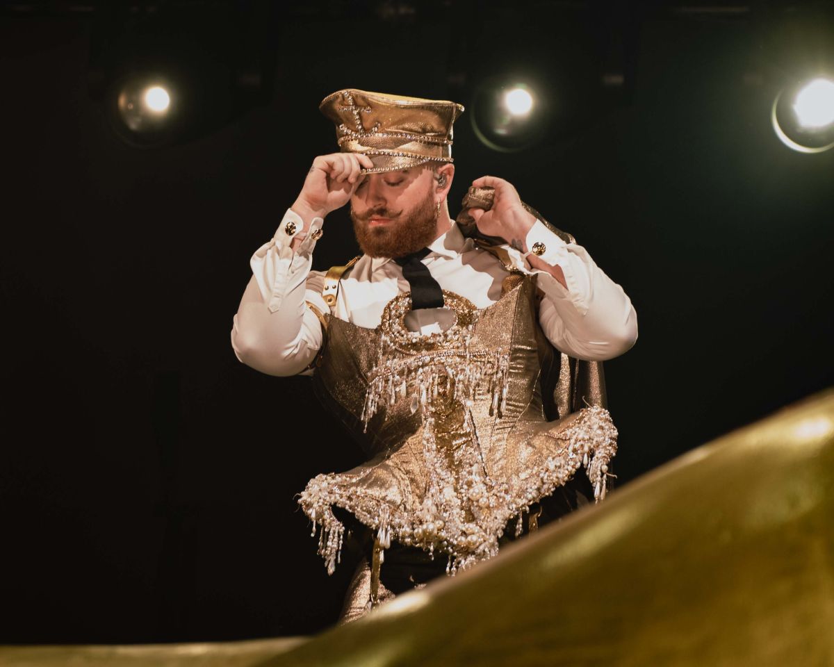 Sam Smith and Jessie Reyes at Veterans Memorial Collesium on 08/25/2023 ...