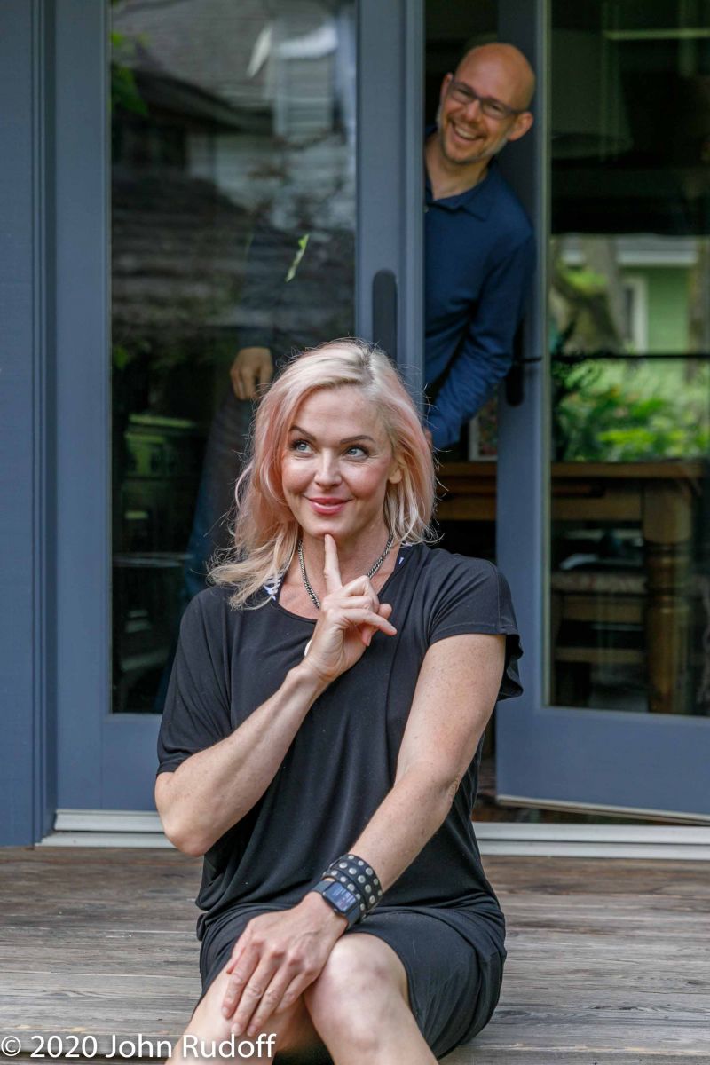 Storm Large Gives Benefit 'Porch Concert", Portland 4-26-2020 Photos