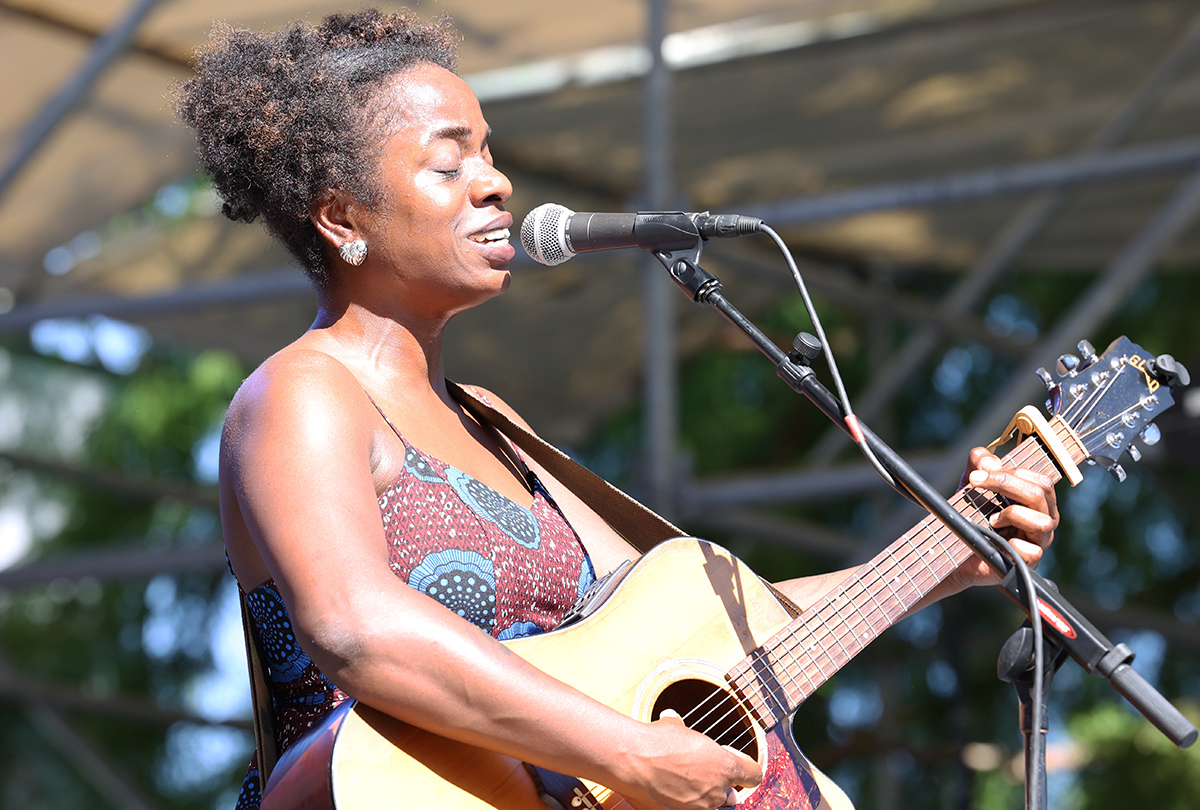 Sunny War at Waterfront Blues Festival on 7/2/2023 - Photos