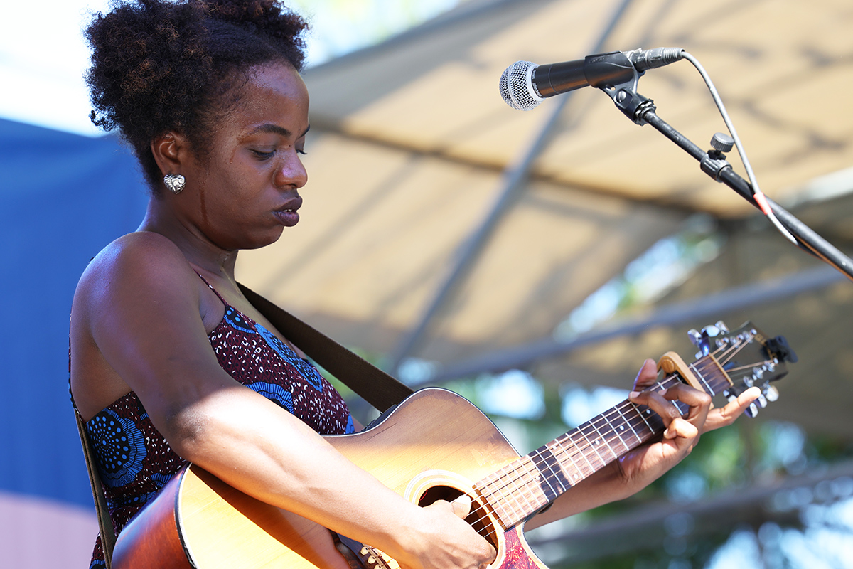Sunny War at Waterfront Blues Festival on 7/2/2023 - Photos