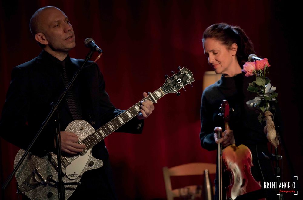 Tracy Bonham with Blake Morgan at the Secret Society on 11/2/18