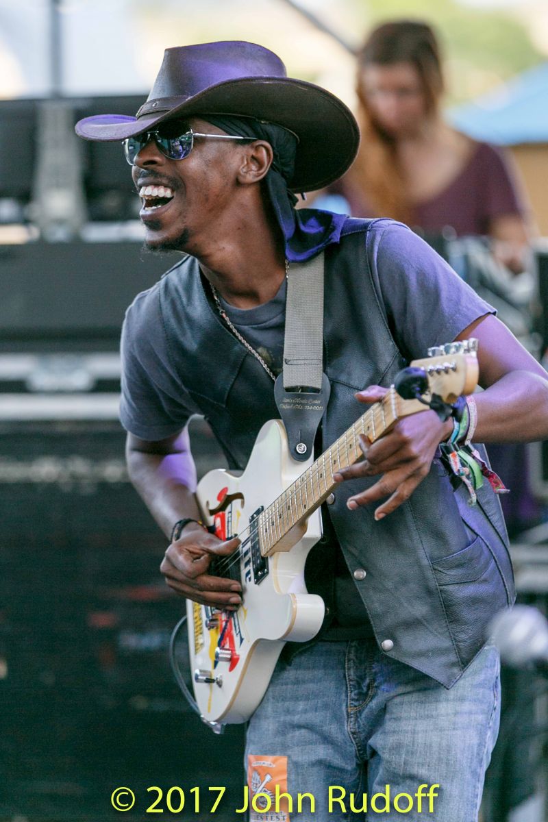 Cedric Burnside Project at The Safeway Waterfront Blues Festival on 6 ...