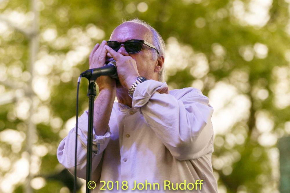 Curtis Salgado and Alan Hager at Waterfront Blues Festival July 5, 2018 ...