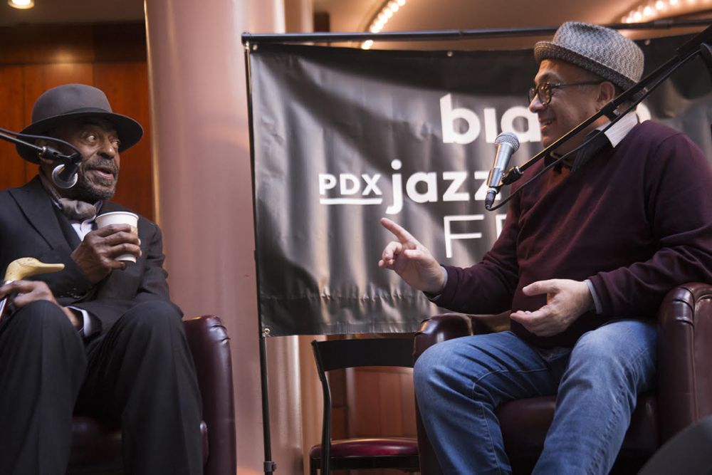 Archie Shepp / Ashley Kahn Jazz Conversation Portland Jazz Festival at ...